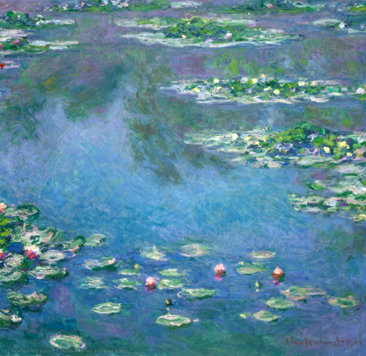 Kauf Museum Kunstreproduktionen Wasserlöwen, 1906 von Claude Monet ...