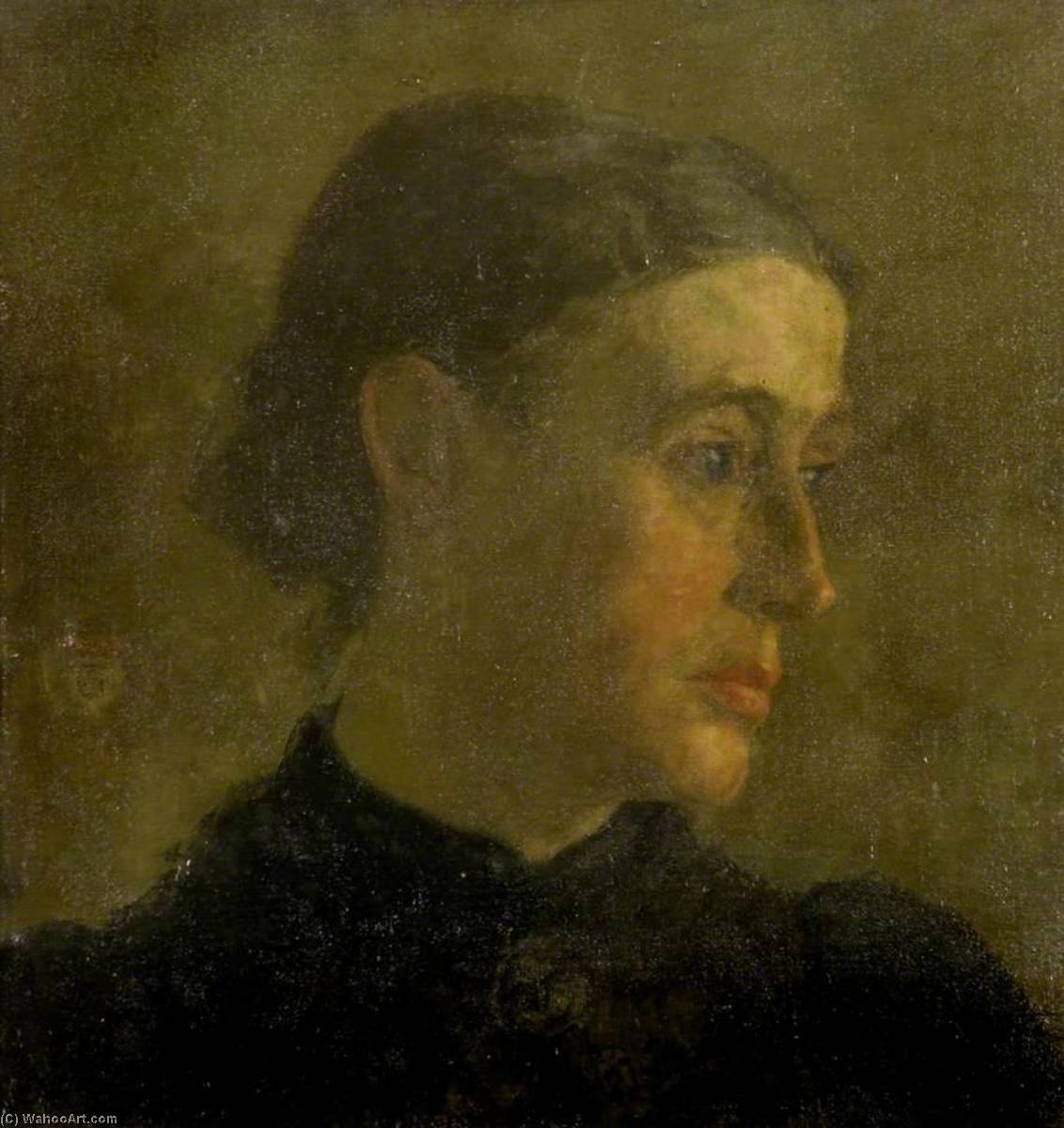 Kauf Museum Kunstreproduktionen Frau Davidson, 1902 von Alec Grieve ...