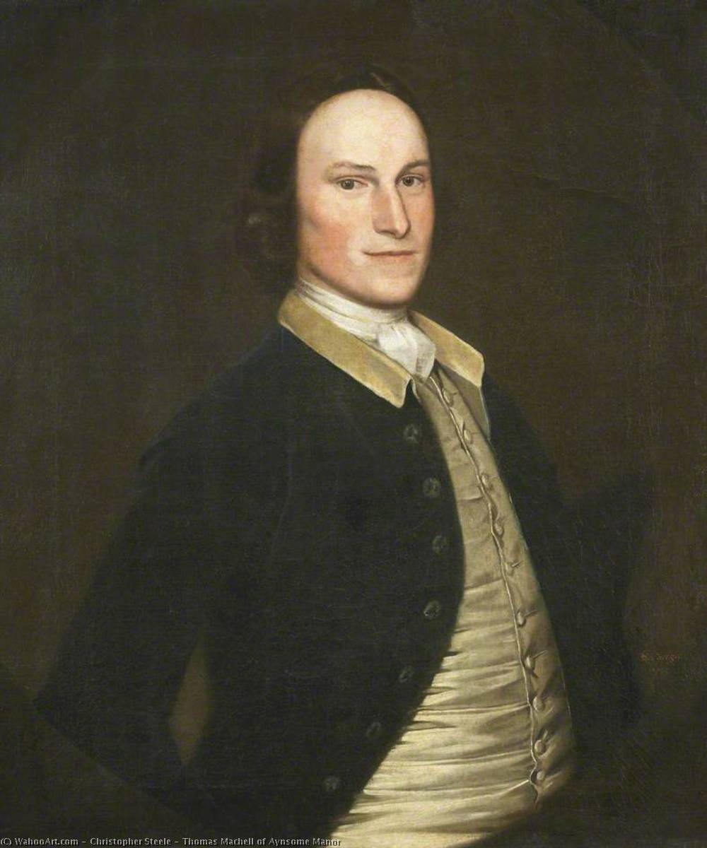 Kunstreproduktionen Thomas Machell von Aynsome Manor, 1755 von ...